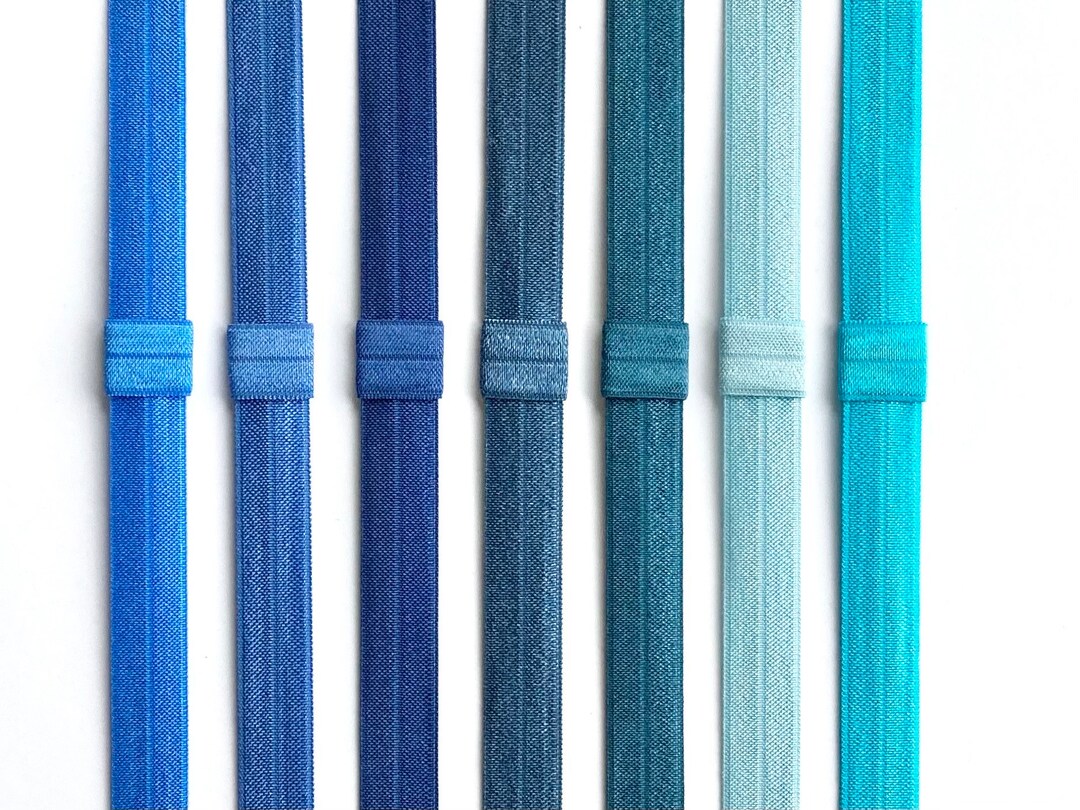 Blue Planner Band, Elastic Bookmark, - Etsy