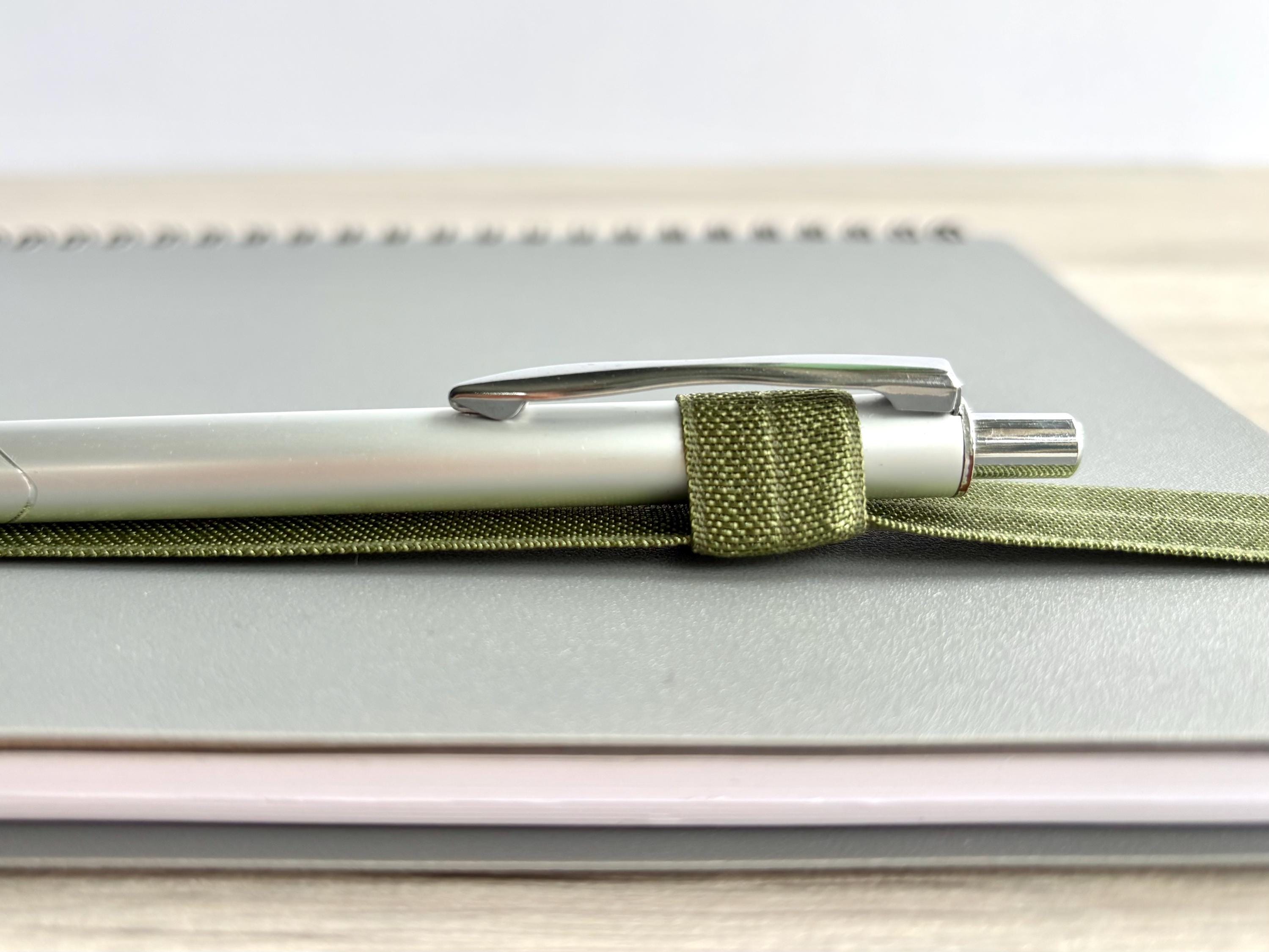 Notebook Strap, Planner Bookmark, Pen Holder, - Etsy UK