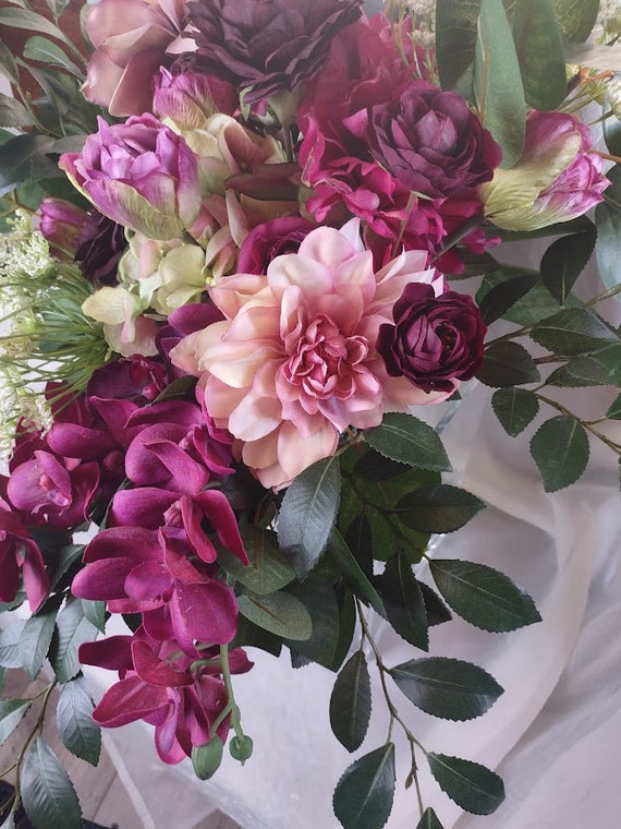 Bridal Bouquet Artificial Wedding Bouquet Wedding Flower | Etsy