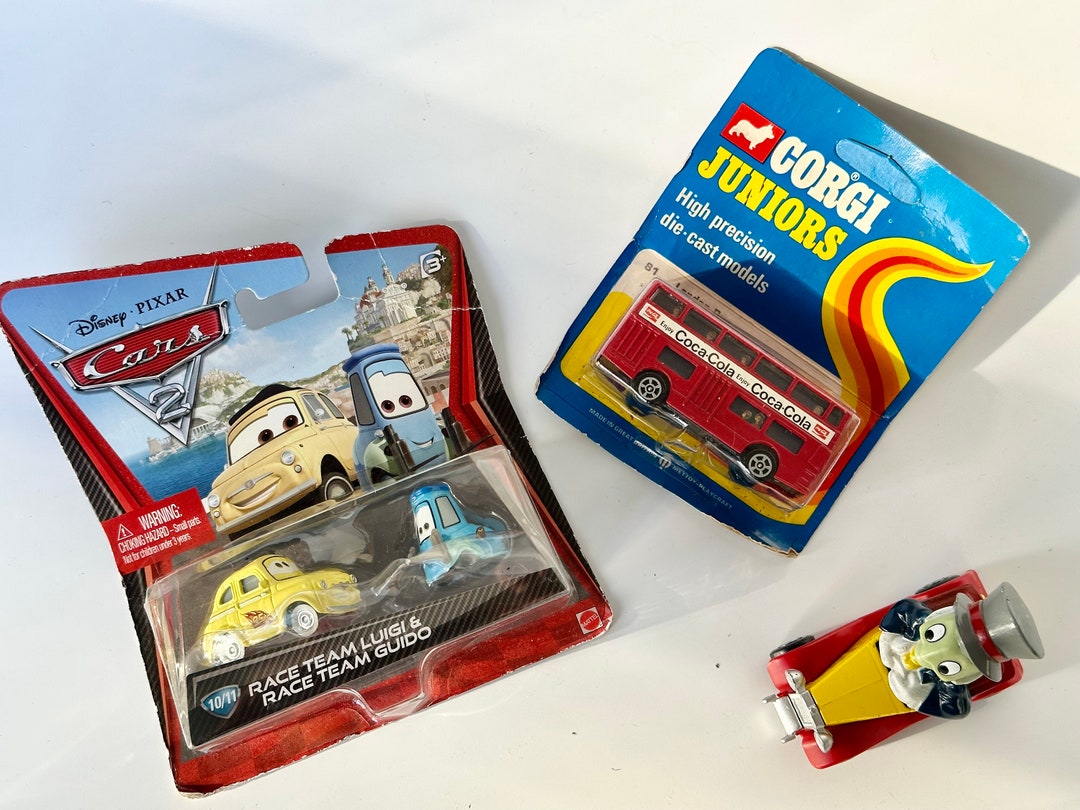 Disney Cars, Jiminy Cricket and Coke a Cola Bus - Etsy