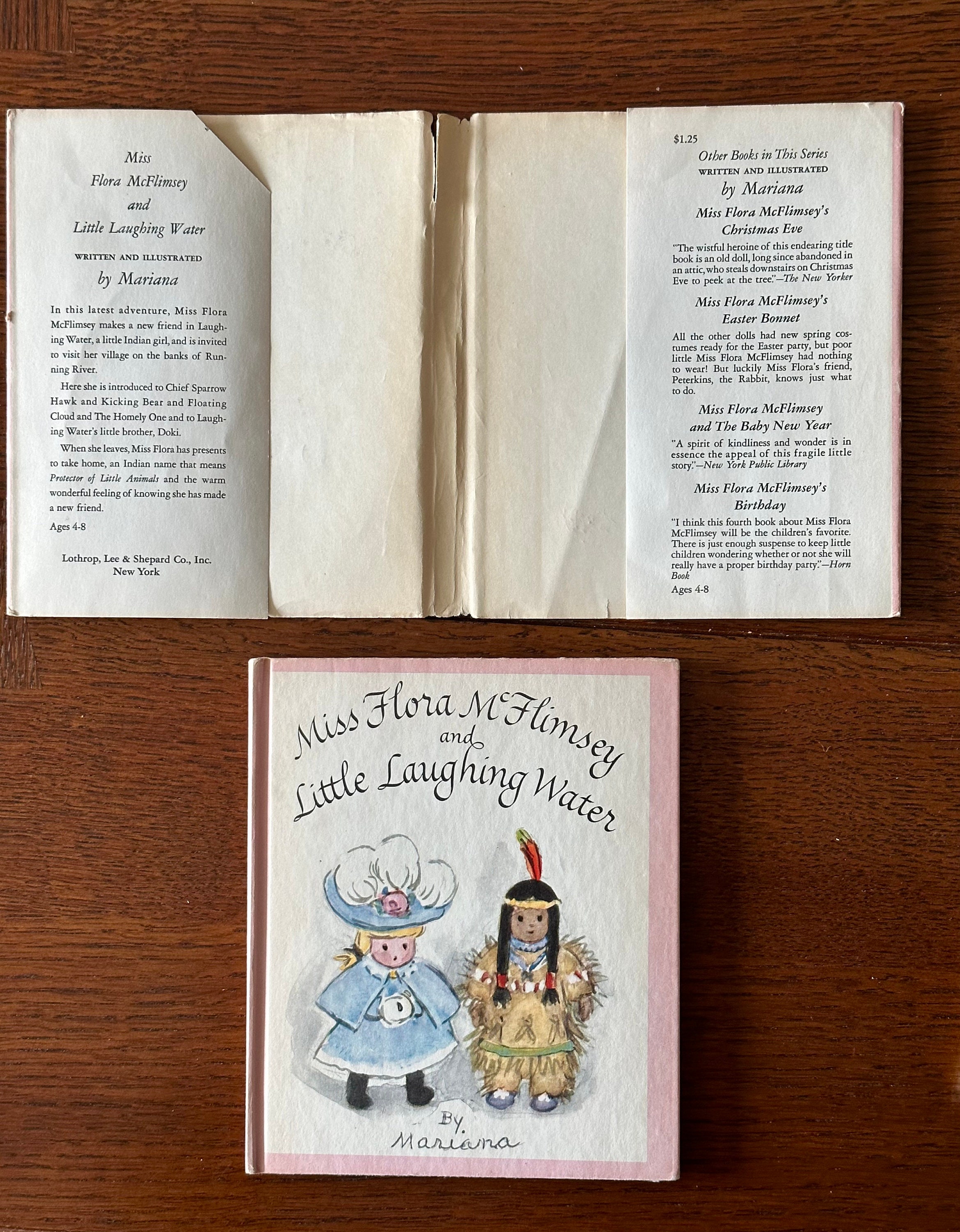 Miss Flora Mcflimsey and Little Laughing Water - Etsy