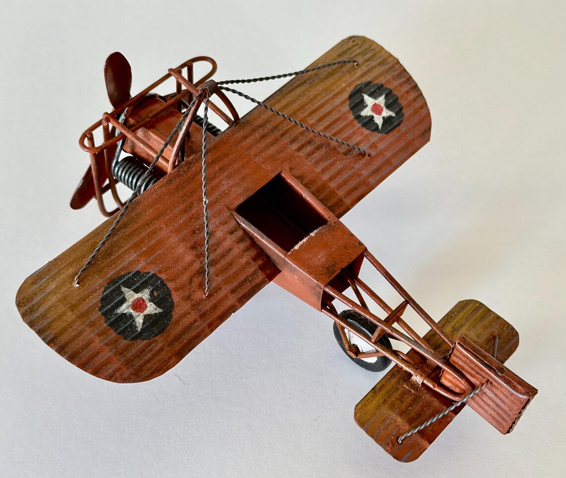 Airplane, Single Engine, Handmade and Hand Painted - Etsy
