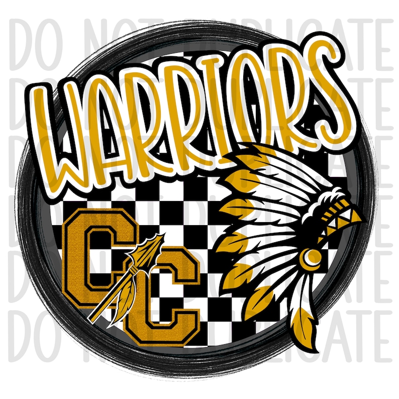 Warriors PNG, Clip Art, Black and Gold, Headdress, CC, CCHS, Cherokee ...