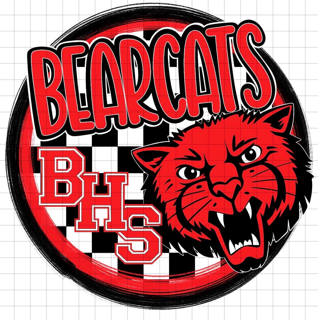 Bearcats PNG, Clip Art, RHS, Mascot, Ruston - Etsy