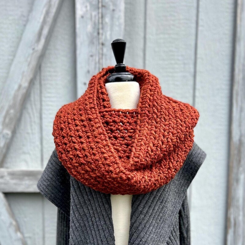 Christmas Infinity Scarf - Etsy