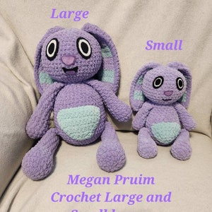Floppy Eared Purple Bunny-large - Etsy