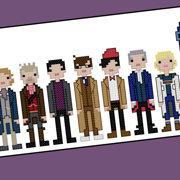 Doctor Who Cross Stitch - Etsy