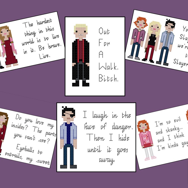 Buffy Embroidery - Etsy