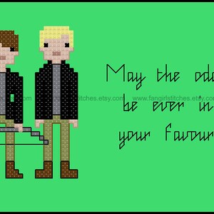 Hunger Games Themed Cross Stitch PDF Pattern INSTANT - Etsy