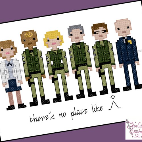 Stargate Wormhole Cross Stitch Pattern - Etsy