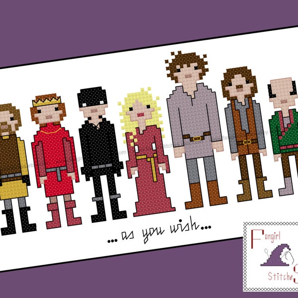 Princess Bride Cross Stitch Pattern - Etsy