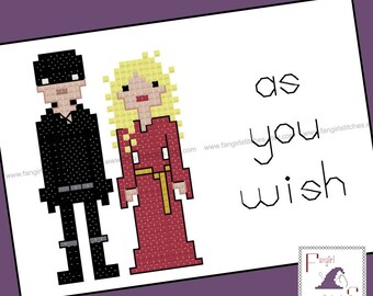 Princess Bride Inspired Cross Stitch PDF Pattern INSTANT | Etsy