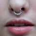 Septum Ring, Nose Ring, Aztec Septum, Septum Piercing, 925 Silver ...