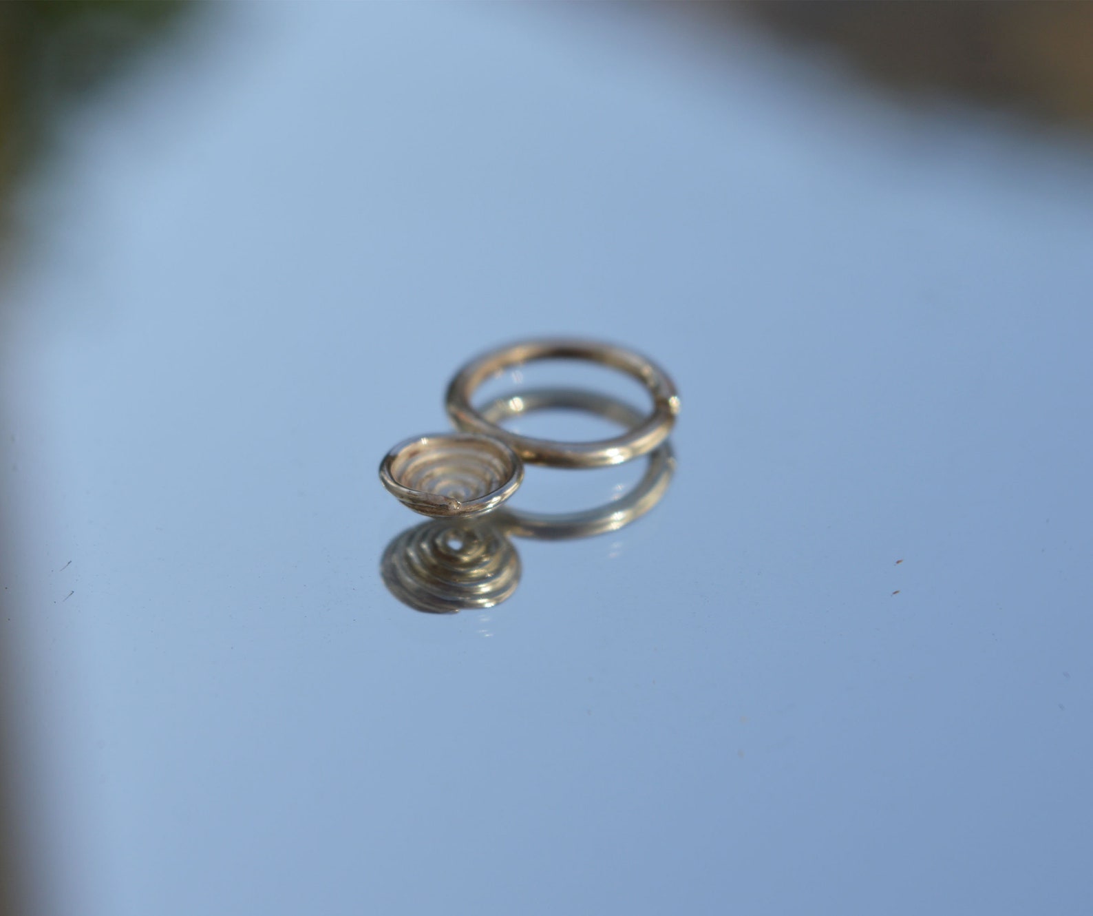 Tribal Septum, Septum Piercing, Nose Ring, Silver Septum, Spiral Septum ...