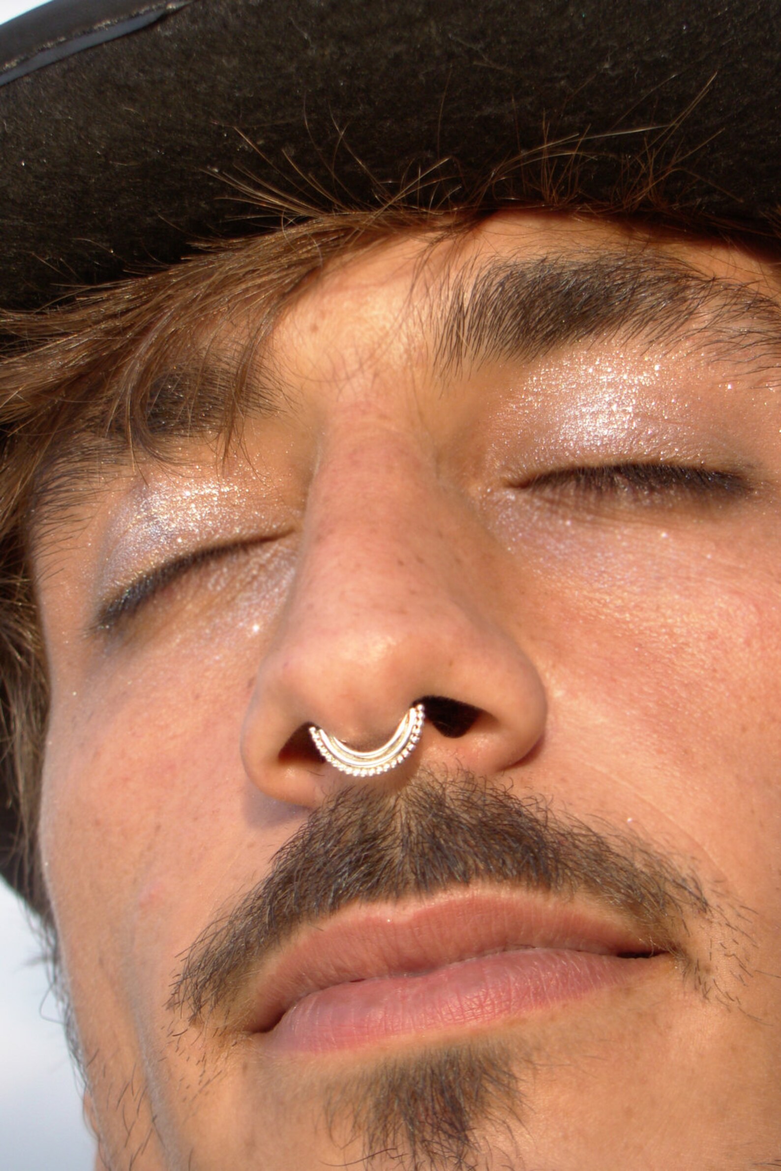 Gypsy Nose Ringnose Ring Unisex Nose Ring Aztec Nose Ring - Etsy