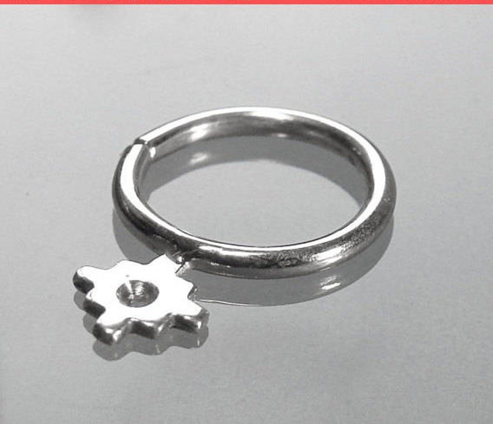 Tribal Septum Ring Inca Cross Septum Ring Septum Piercing - Etsy