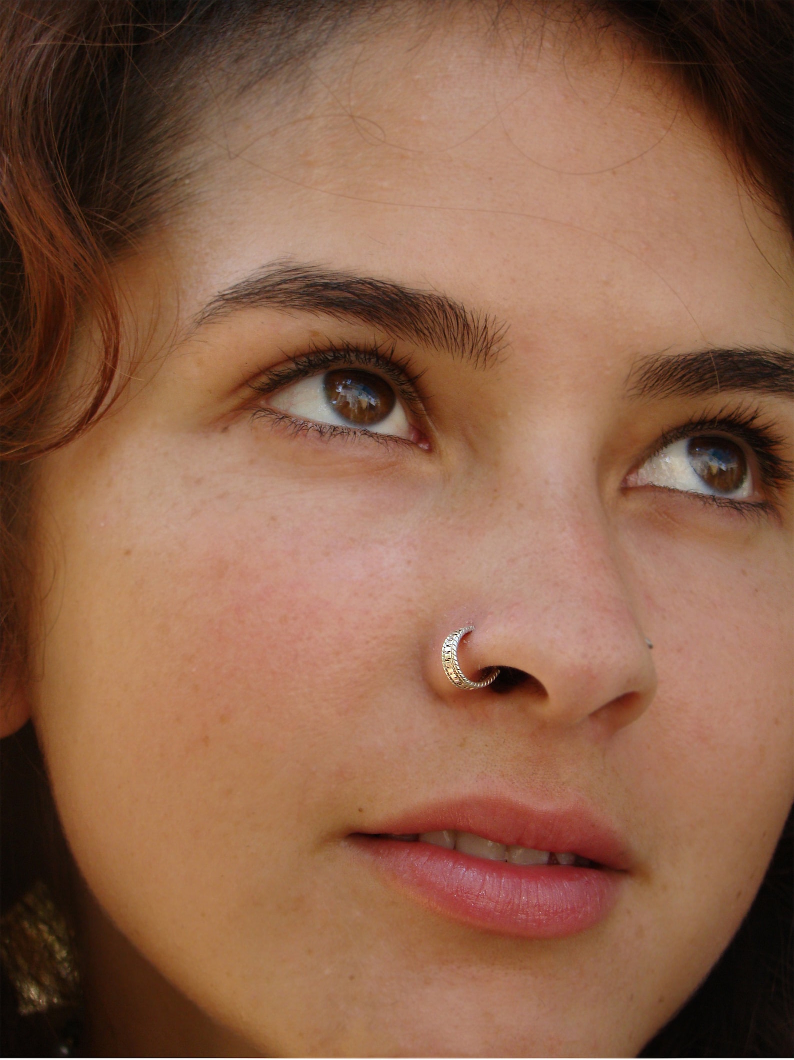 Tara Tribal Nose Ring Gold Nose Ring Indian Nose Ring Boho - Etsy