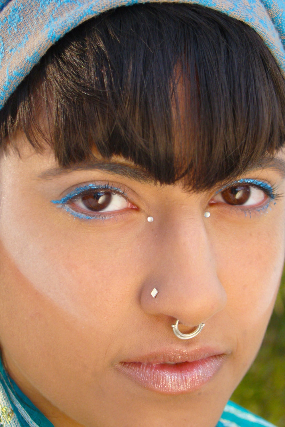 Delicate Silver Nose Ring Nostril Ring Silver Nose Ring - Etsy