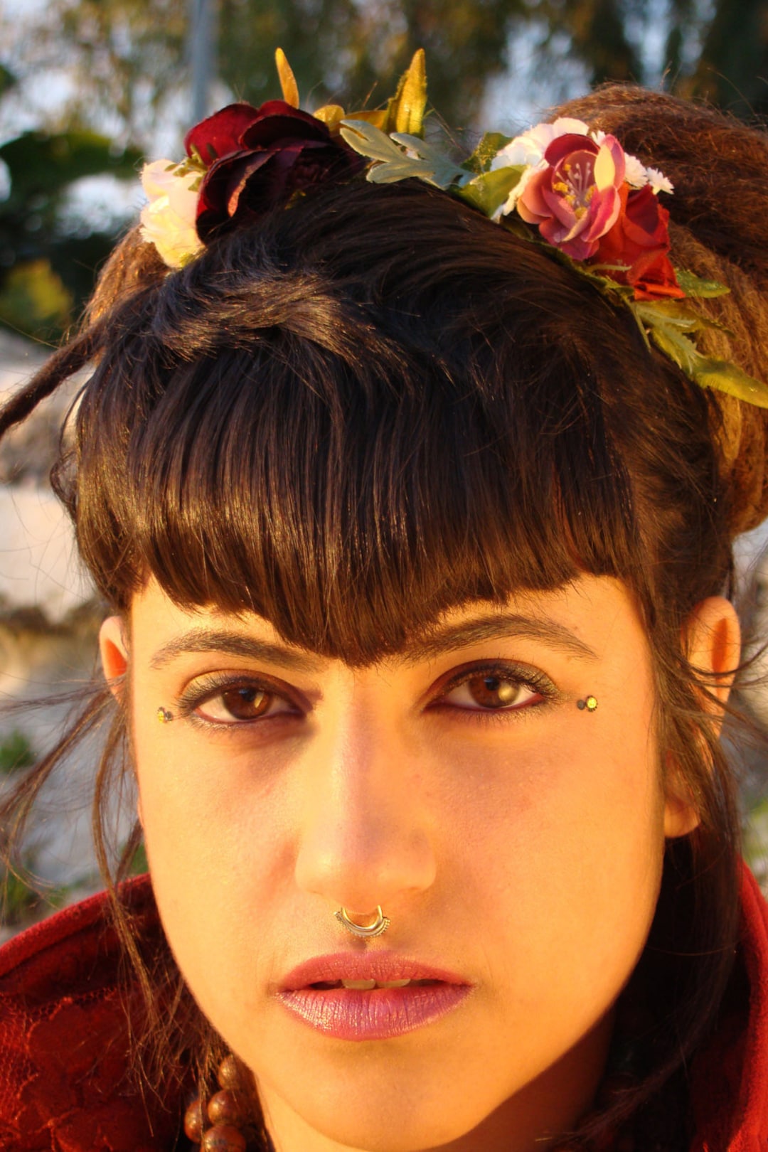 Gold Septum Ring, Septum Piercing, Septum Ring, Nose Ring, Septum ...