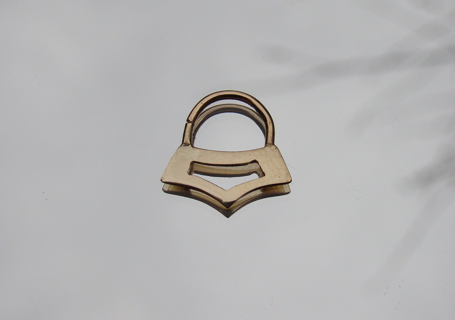 Gold Septum Shield Septum gold Septum Ring Septum Piercing | Etsy