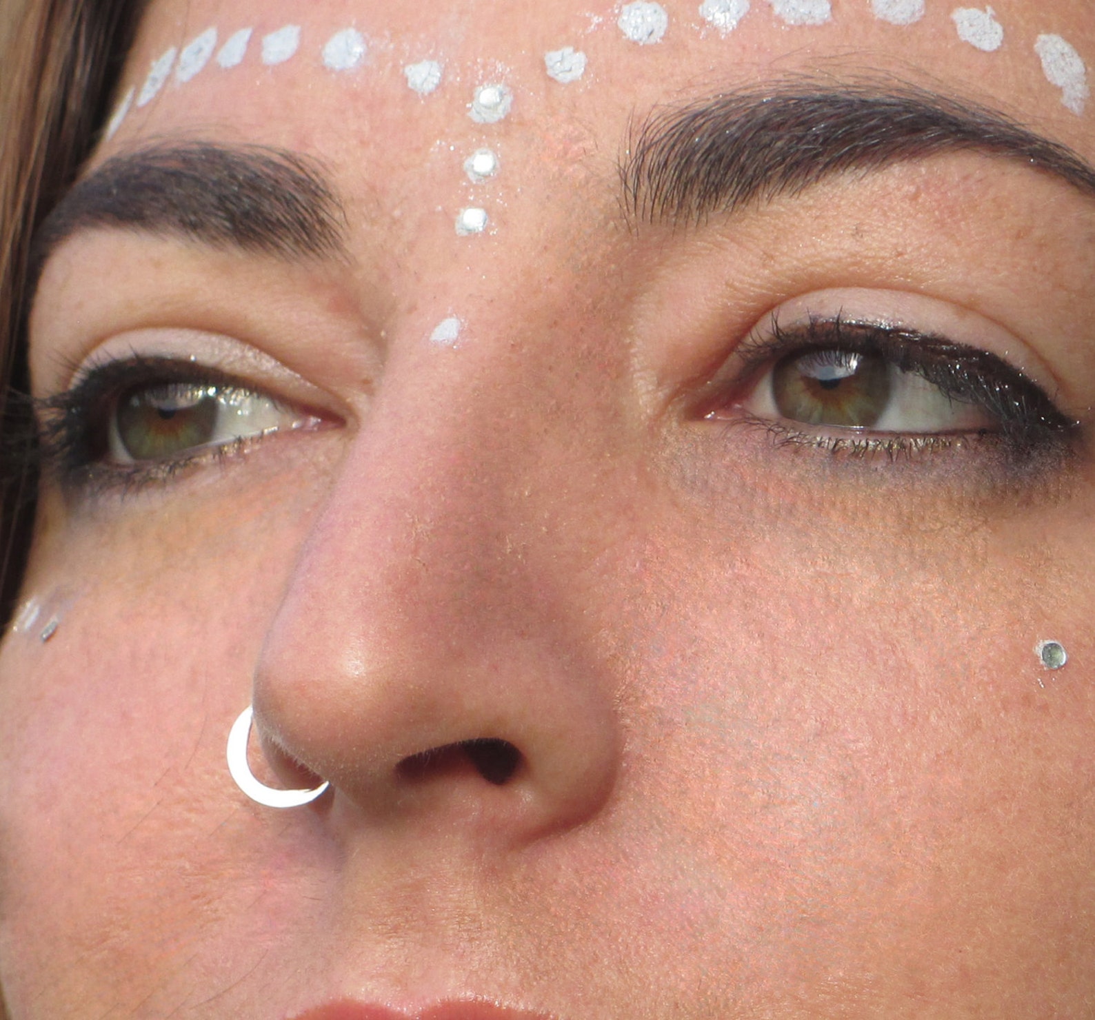 Moon Nose Ring Silver Nose Ring Nose Hoop Nostril Ring - Etsy