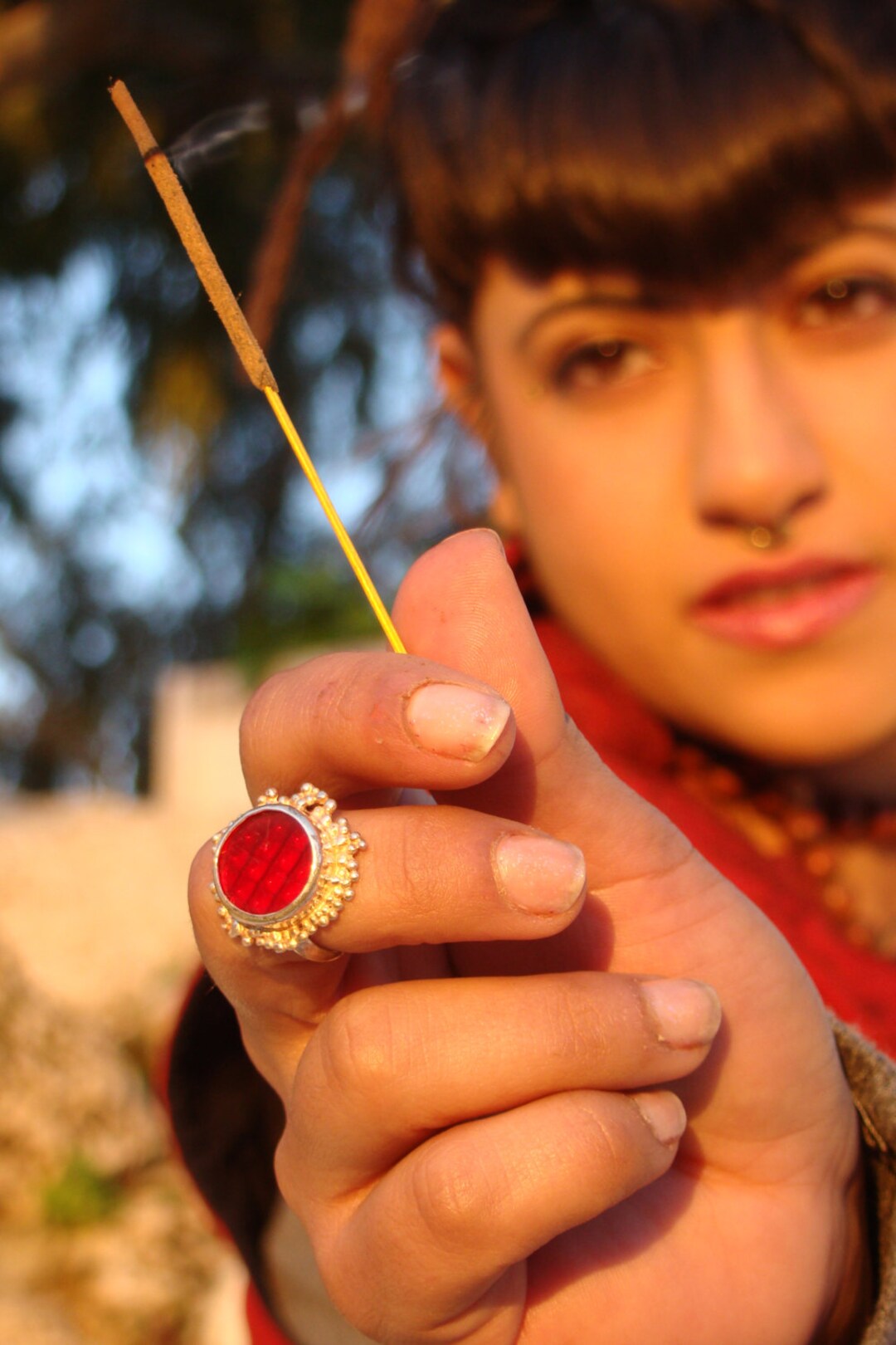 Silver Ring, Reflector Ring, Up-cycling, Statement Ring, Original ...