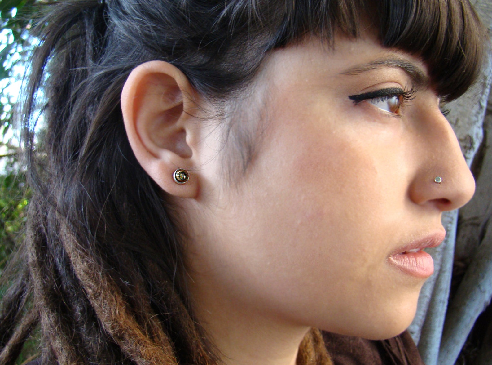 Dot Nose Stud Silver Nose Stud Tribal Nose Stud Nose Pin - Etsy