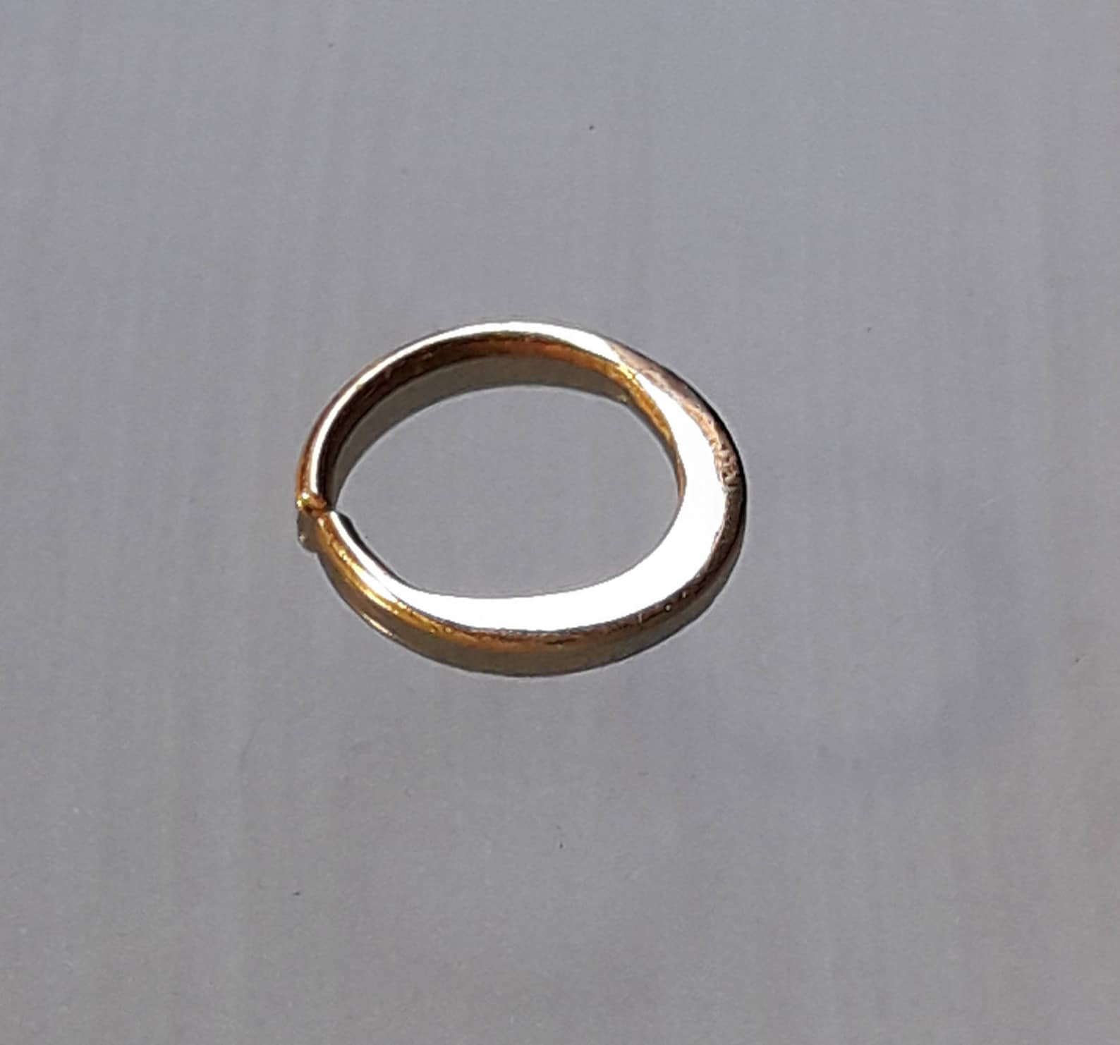 Gold Septum Setum Ring Septum Piercing Nose Hoop Moon Nose - Etsy