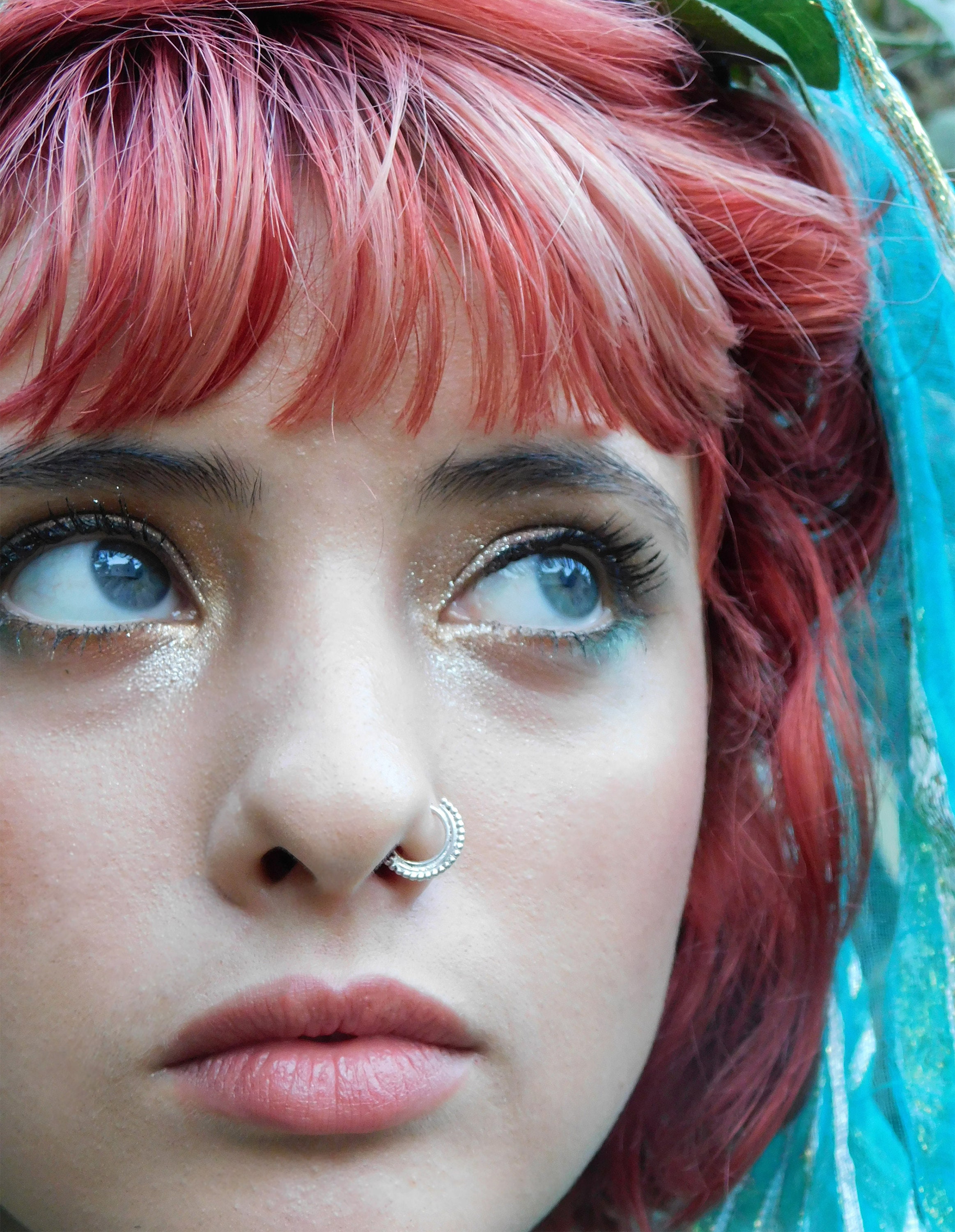 Gold Nose Ring Aztec Nose Ring Indian Nose Ring Nose Ring - Etsy Israel