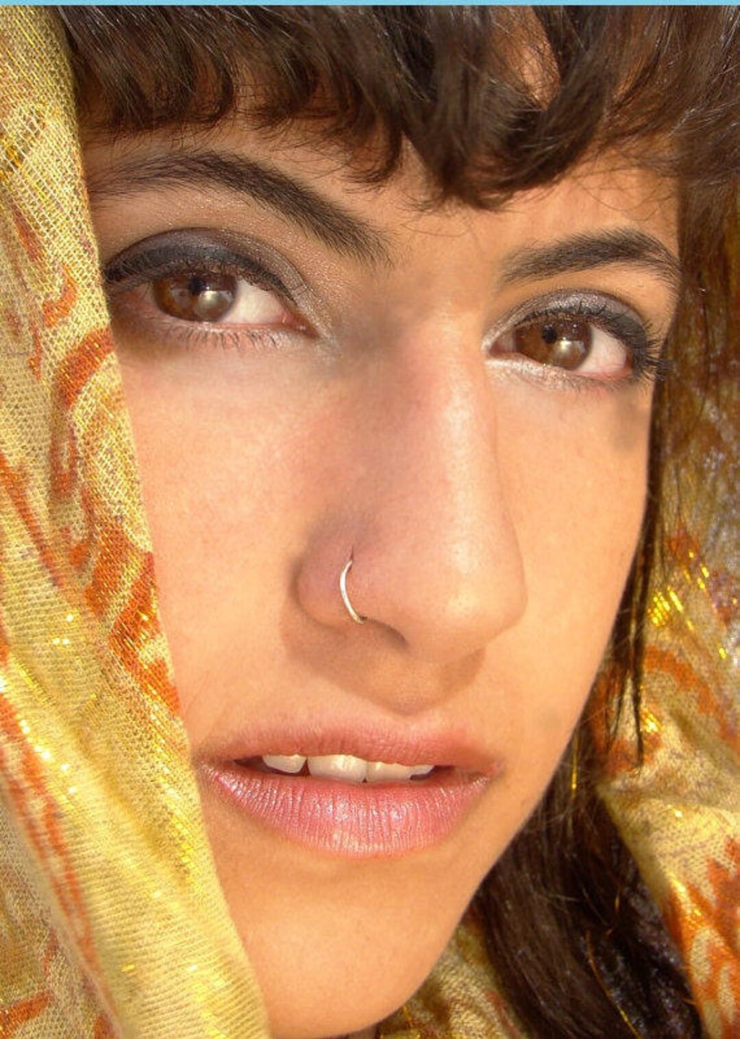 Classic Nose Ring, Delicate Nose Ring, Gold Nose Ring, Endless Nose ...