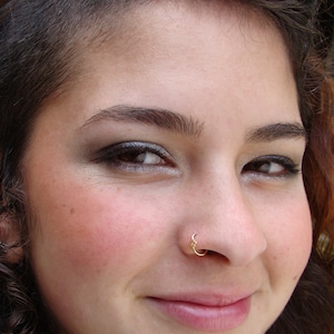 Tribal Nose Ring, Chakana, Gold Nose Ring, Unique Nose Ring, Gold ...