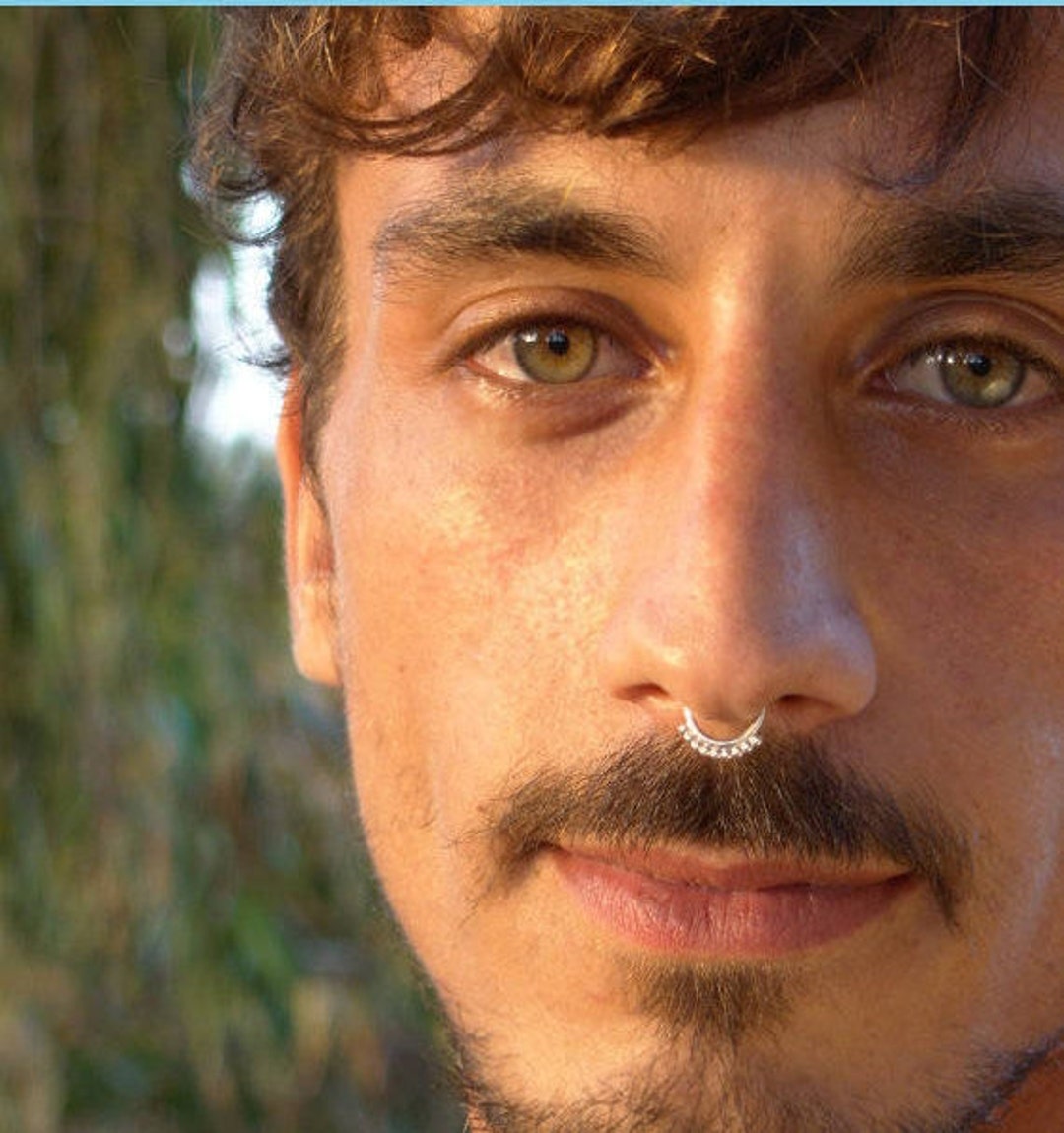 Septum Piercing Men Septum Body Piercing Septum for Men - Etsy