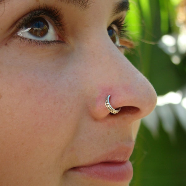Tribal Nose Ring - Etsy