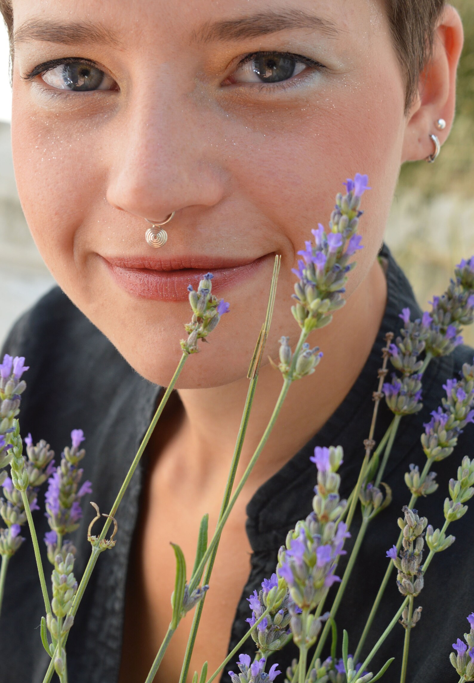 Silver Septum Spiral Septum Tribal Septum Septum Piercing | Etsy