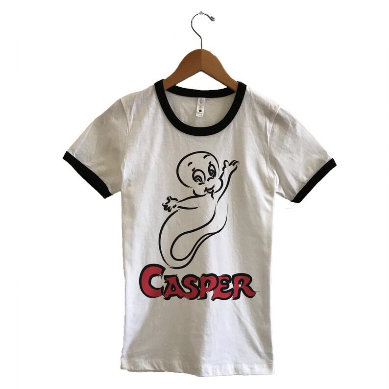 Casper T-shirt Casper The Friendly Ghost Vintage Casper | Etsy