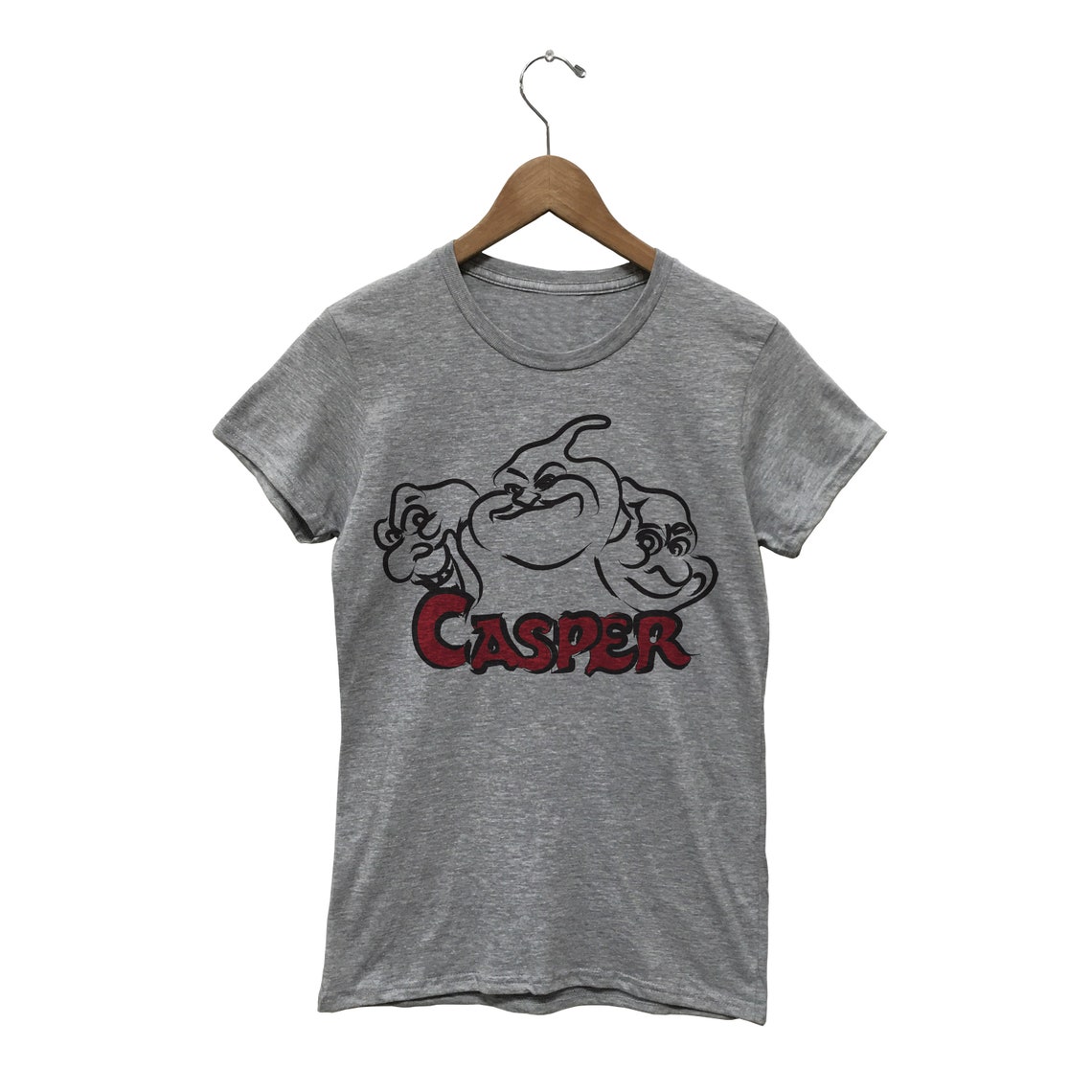 Casper T-shirt Casper The Friendly Ghost Vintage Casper | Etsy