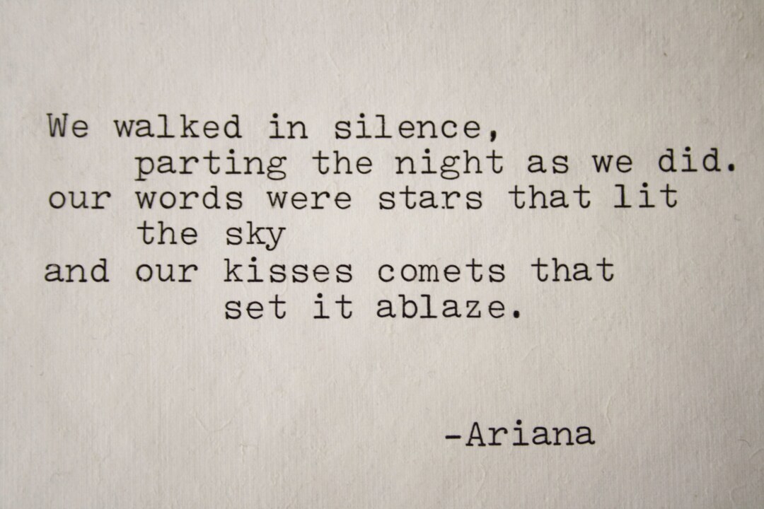 Poem Love Poetry Home Decor Wedding Vows Love Letter Love Note Love ...