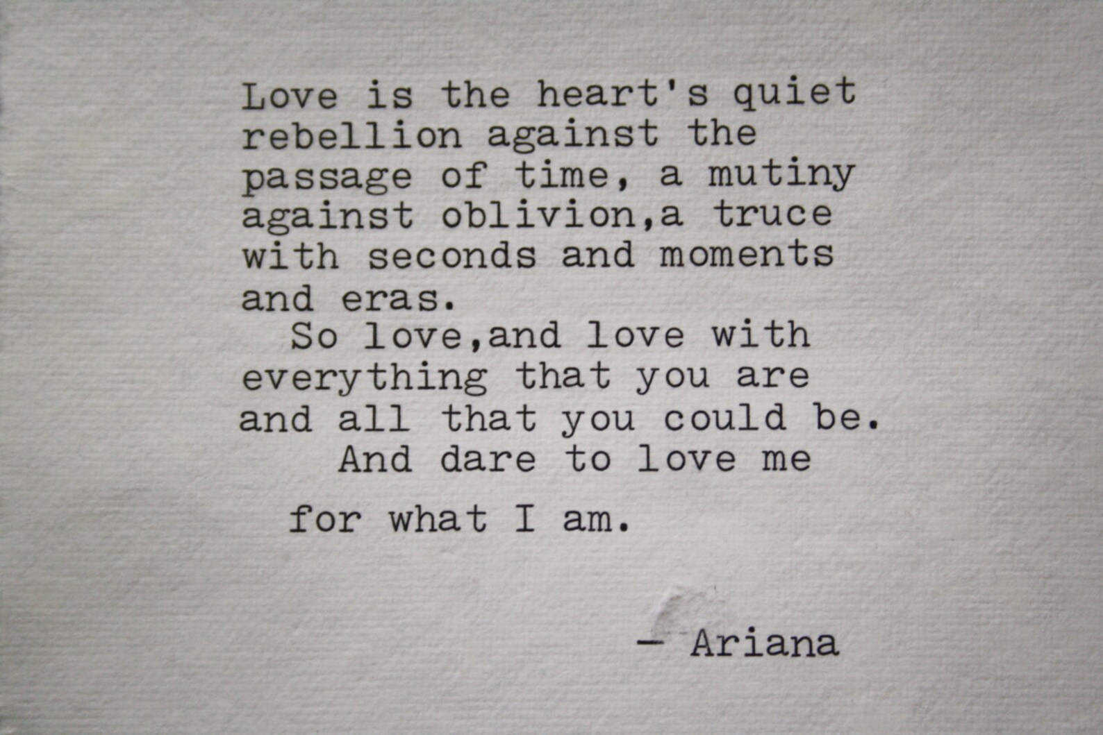 Love Poem Love Poetry Original Art Typography Print Typography Wedding ...