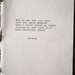 Original Poetry Love Poem Love Letter Typewritten Note Typography ...