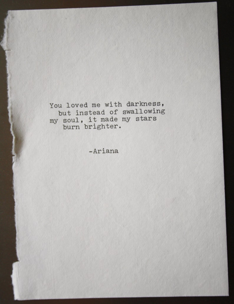 Love Poetry Original Poem Typography Typographic Art Print - Etsy