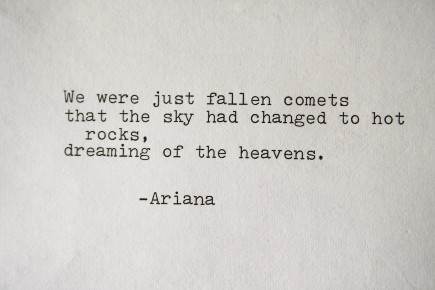 Poetry Original Poem Typography Art Typographic Print Wall Art Home ...