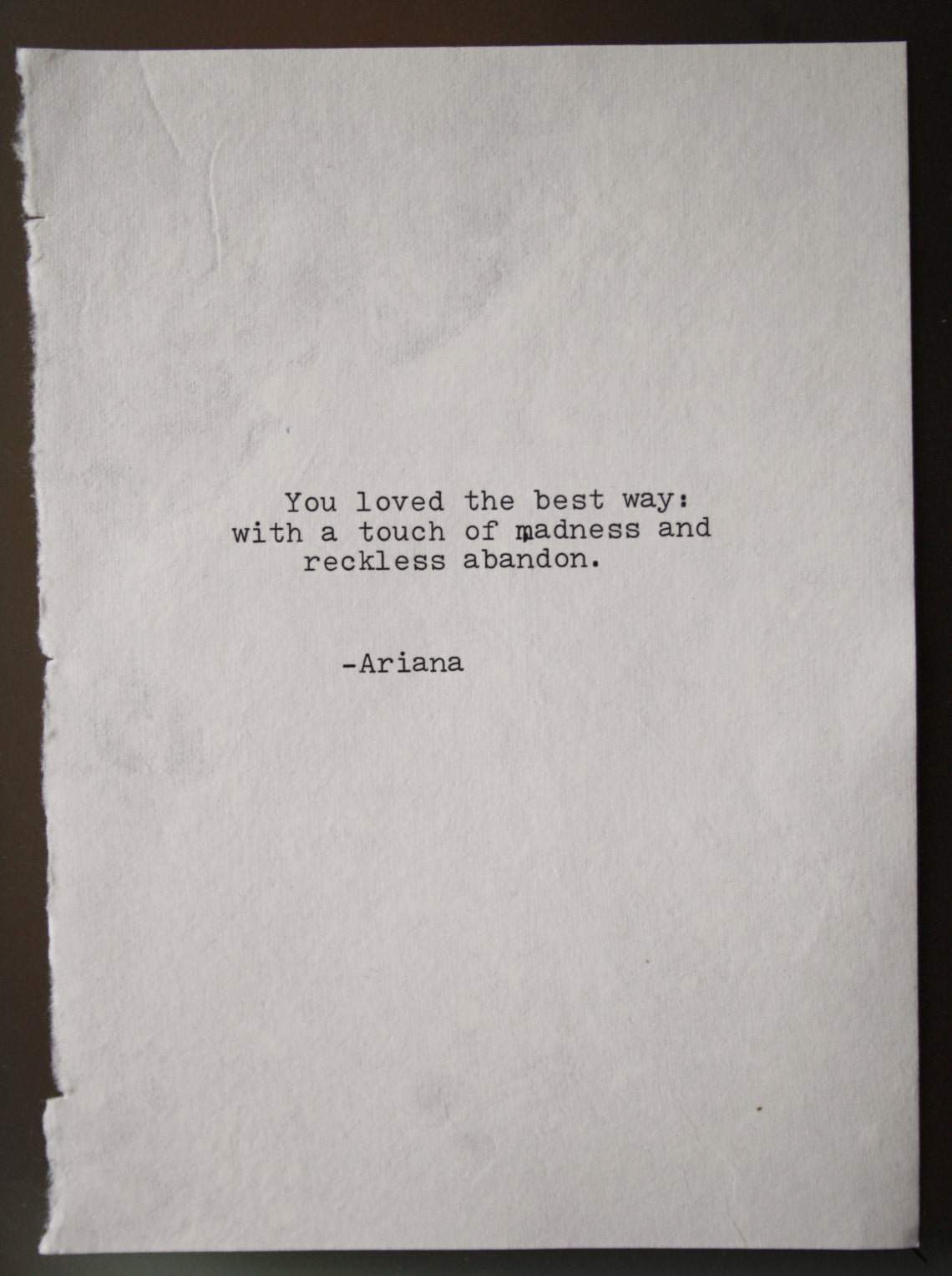 Original Poetry Love Poem Art Print Typography Typographic Wall Print ...