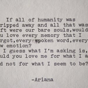 Poem Love Poetry Love Note Wedding Vows Typography Original Typography ...