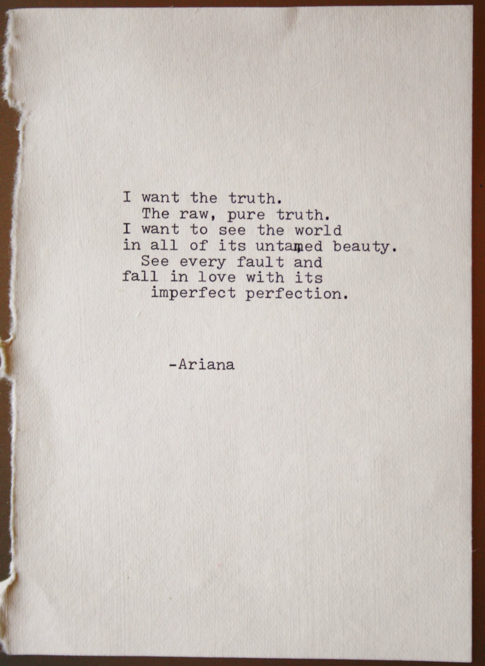 Poem Poetry Wall Art Note Typography Typographic Art Wall Decor Home ...