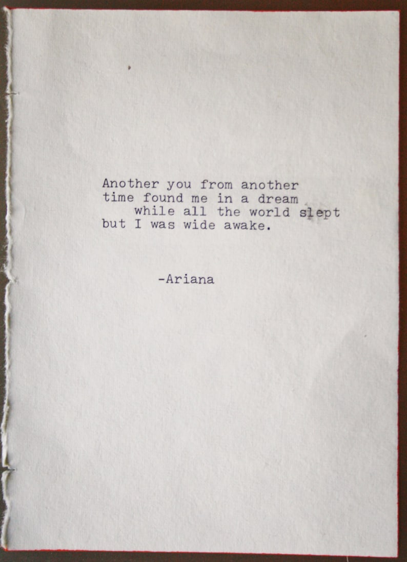 Poetry Original Poem Typography Art Typographic Print Wall Art Home ...