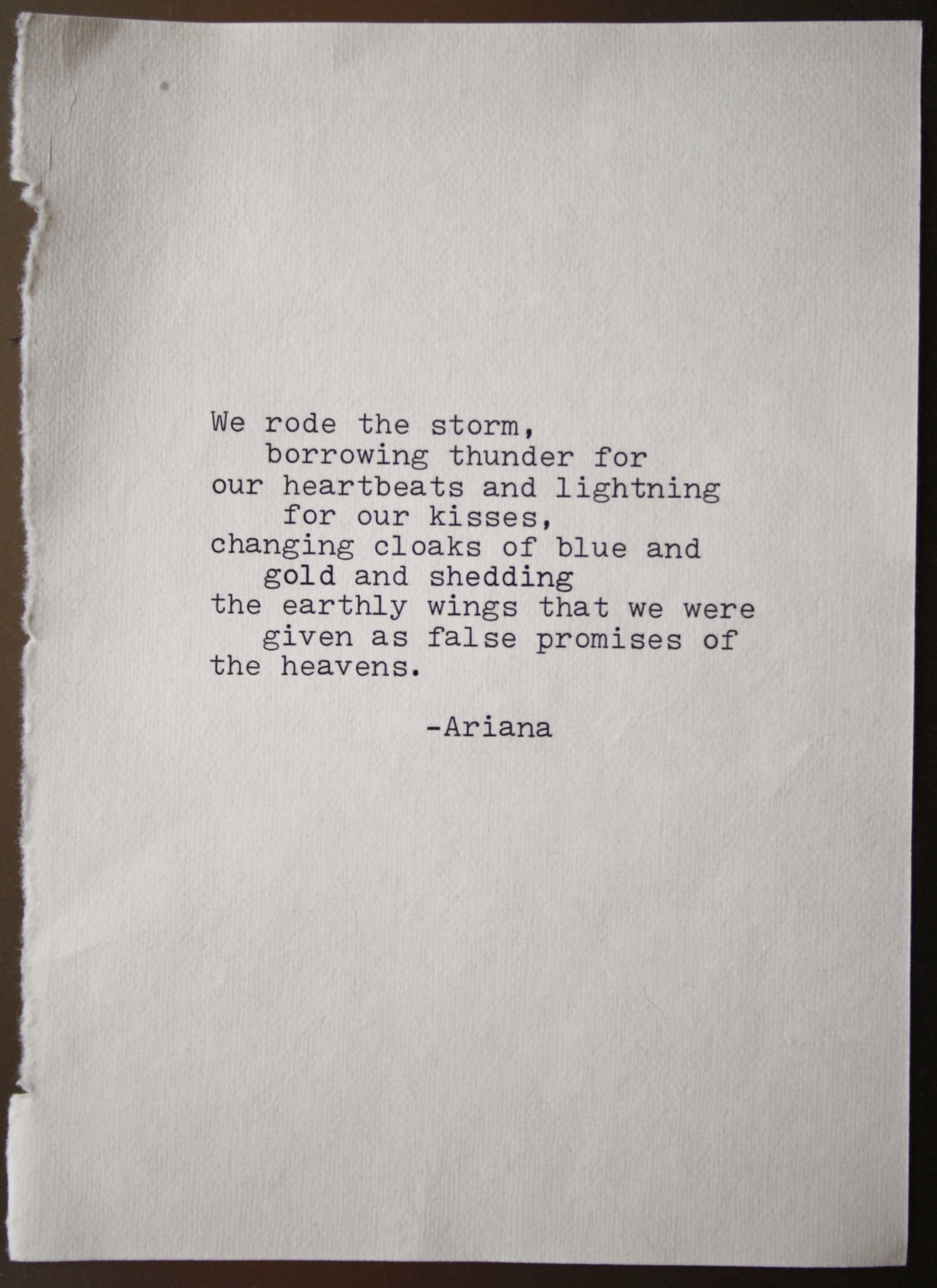 Love Poem Original Poetry Typography Typographic Art Print Love Letter ...