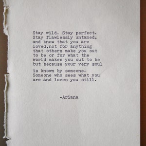 Poetry Poem Original Poetry Love Note Love Letter Typography ...