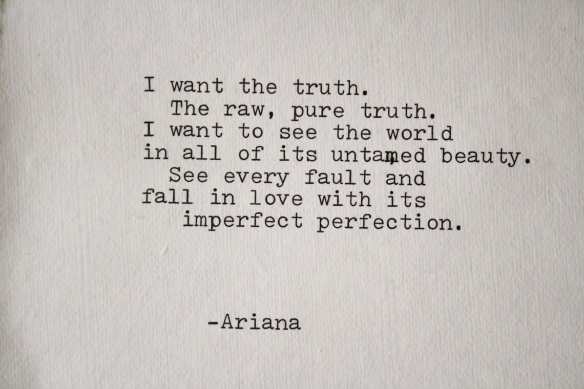 Poem Poetry Wall Art Note Typography Typographic Art Wall Decor Home ...