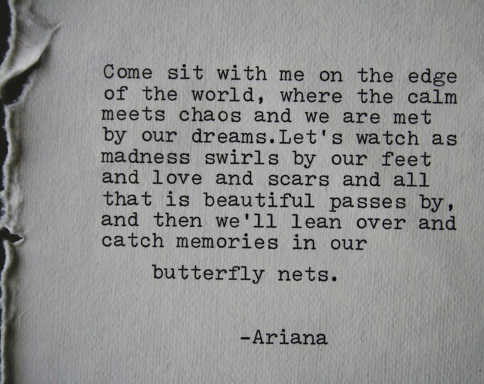 The House That God Built // Original Poetry Print // 8x10 Art Print ...