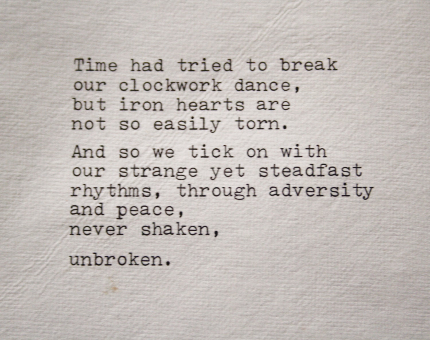 Poetry Poem Original Poem Art Print Typography Typographic Print Wall ...